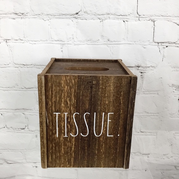 Rae Dunn | Other | Flash Salerae Dunn Wooden Tissue Box Cover | Poshmark